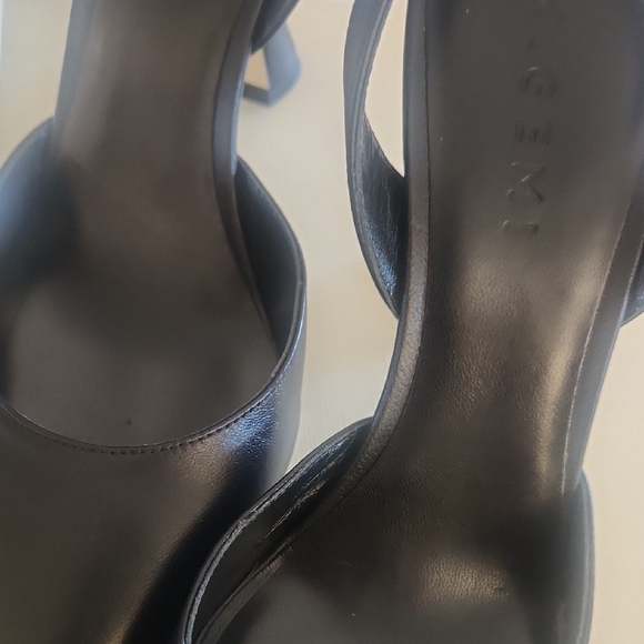 M. Gemi | Shoes | M Gemi Black Glossy Heels Sleek Design | Poshmark